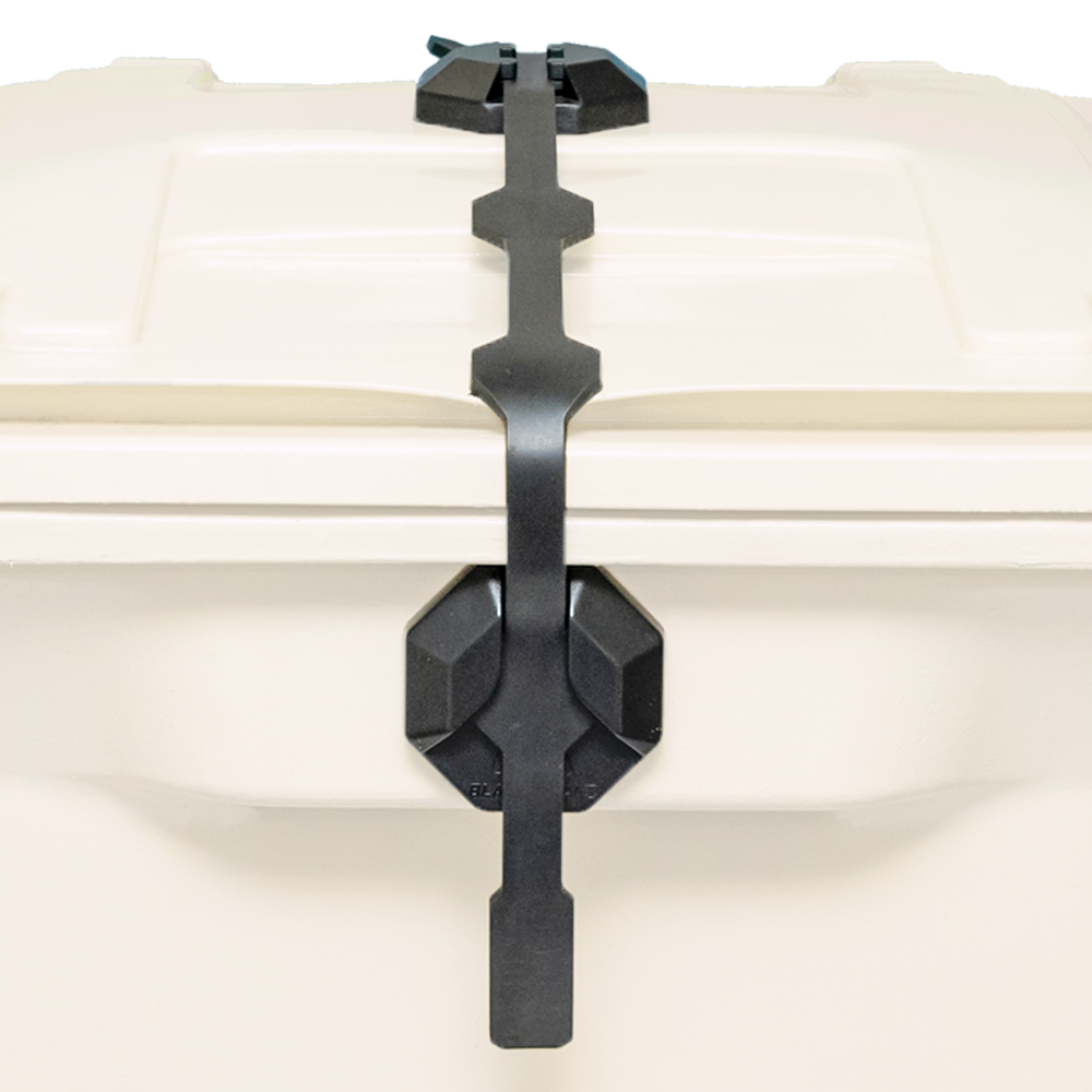 Strong Strap™ Lid Lock for 32–96 Gallon Trash Cans (Stretch to Latch ...